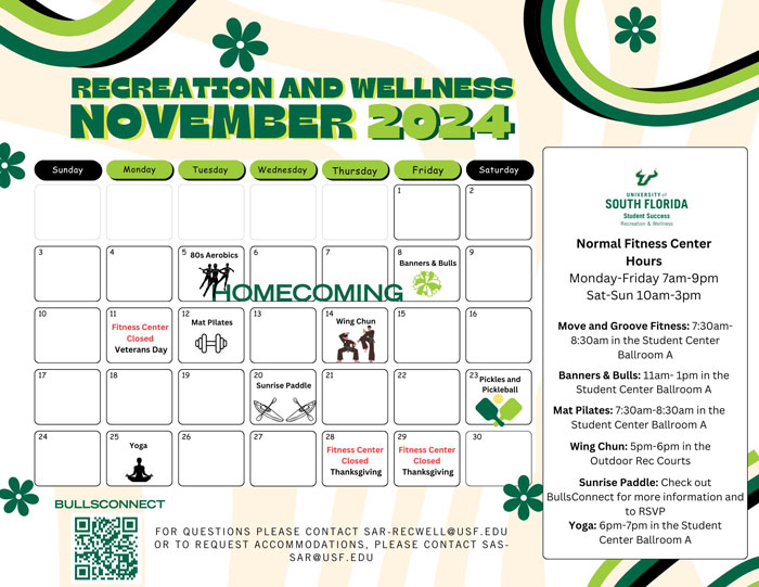 Recreation and Fitness | University of South Florida